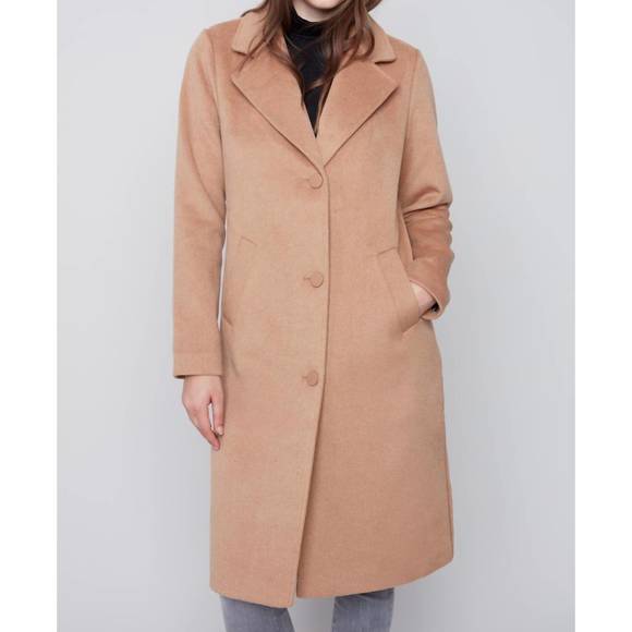 CHARLIE B | Jackets & Coats | New Charlie B Faux Wool Melton Tailored ...
